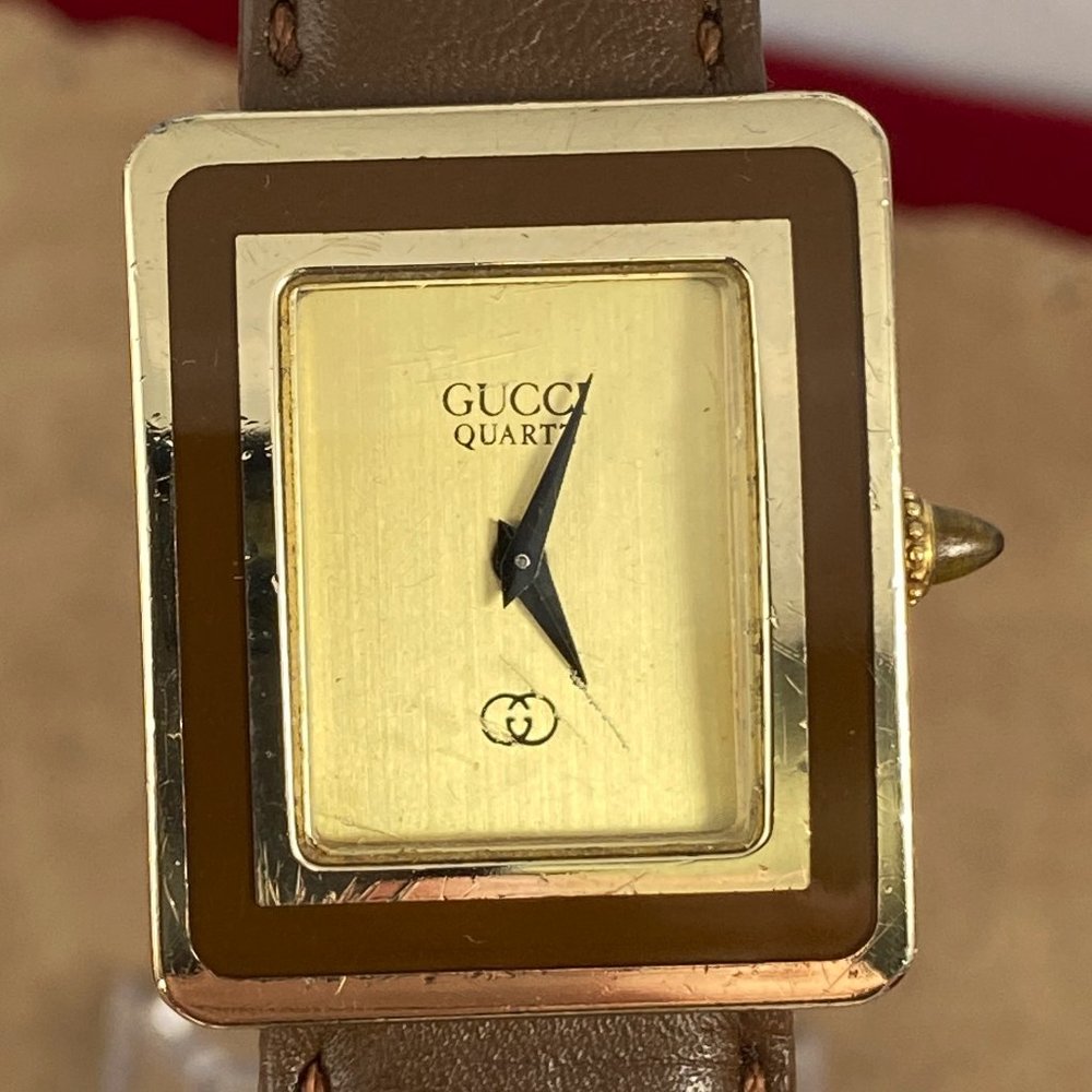 Vintage Original Rare 1970's Gucci Battery Powered Wa… - Gem